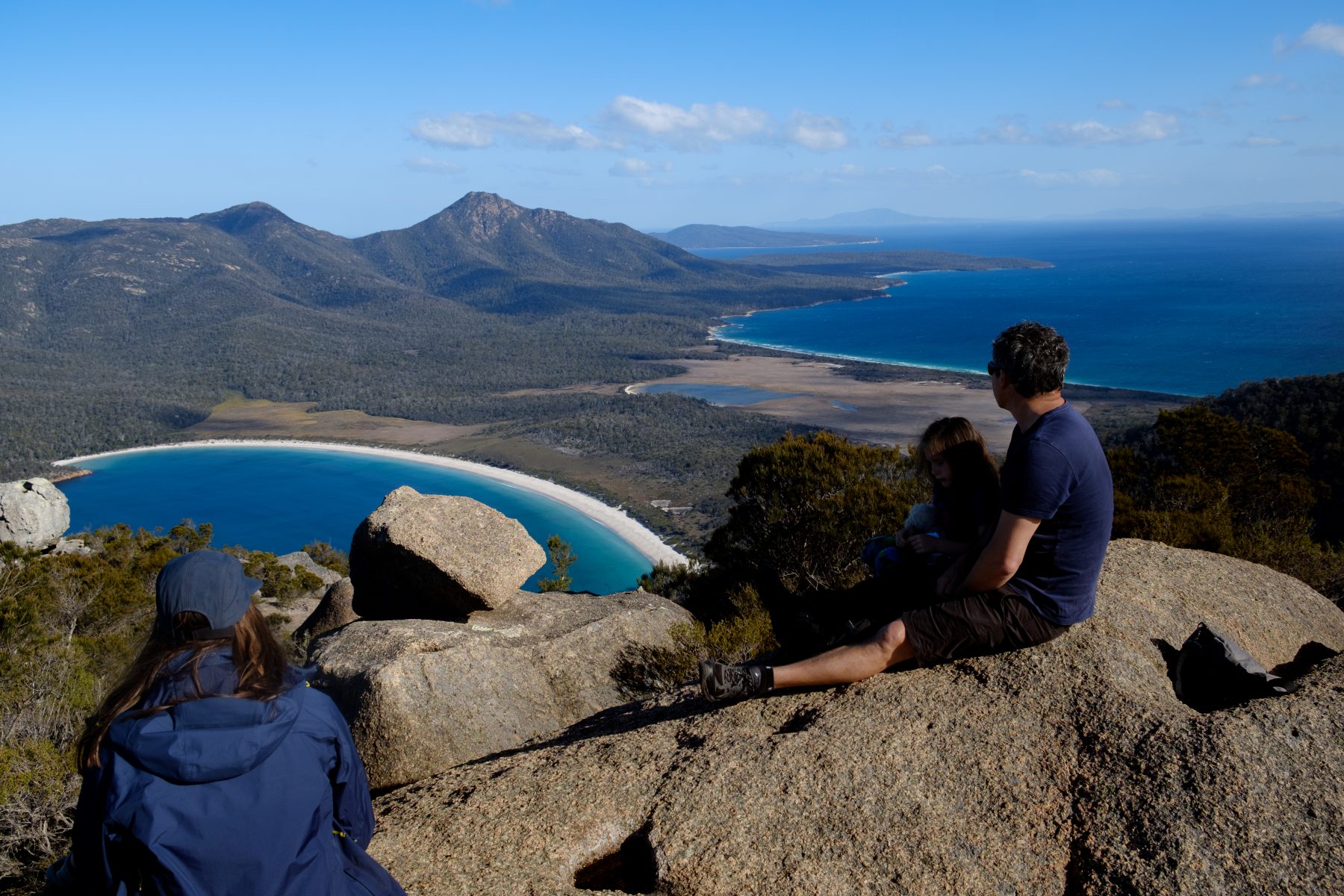 Freycinet National Park - Edge of the Bay Resort, surrounded by;
